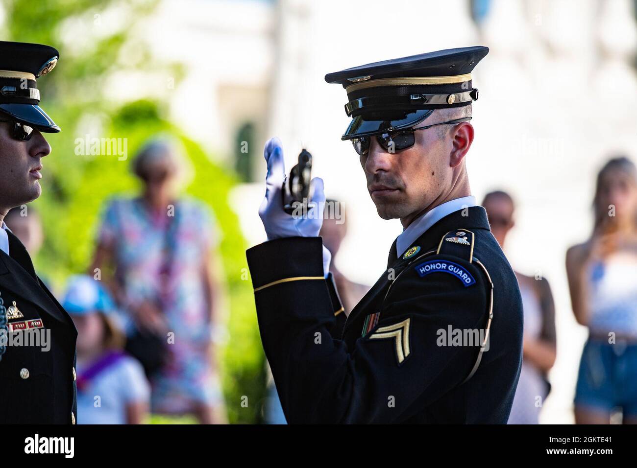 Sentinels from the 3d U.S. Infantry Regiment (The Old Guard ...
