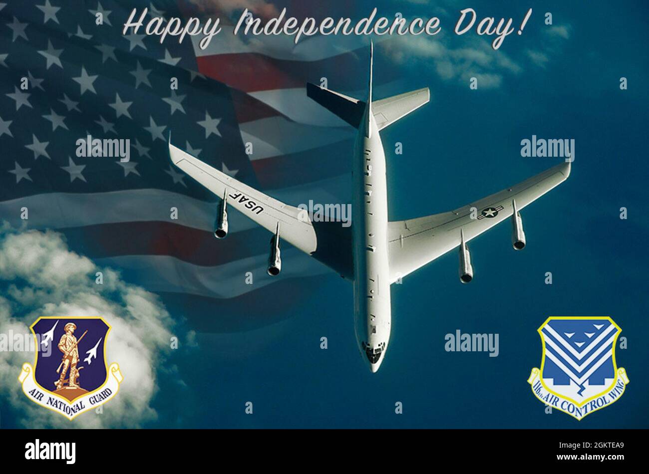 116th Air Control Wing Independence Day graphic for use on social media ...