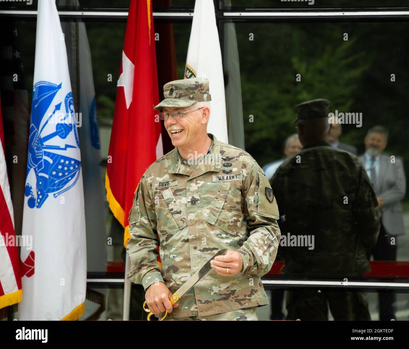 U.S. Army Aviation and Missile Command Command Sergeant Maj. Mike Dove ...