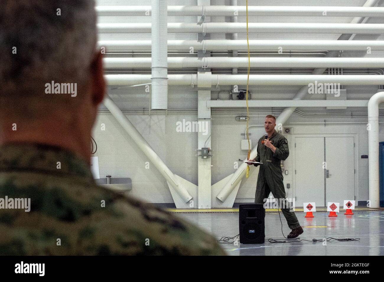 U.S. Marine Corps Lt. Col. Duncan A. French, the 3rd Marine Aircraft ...