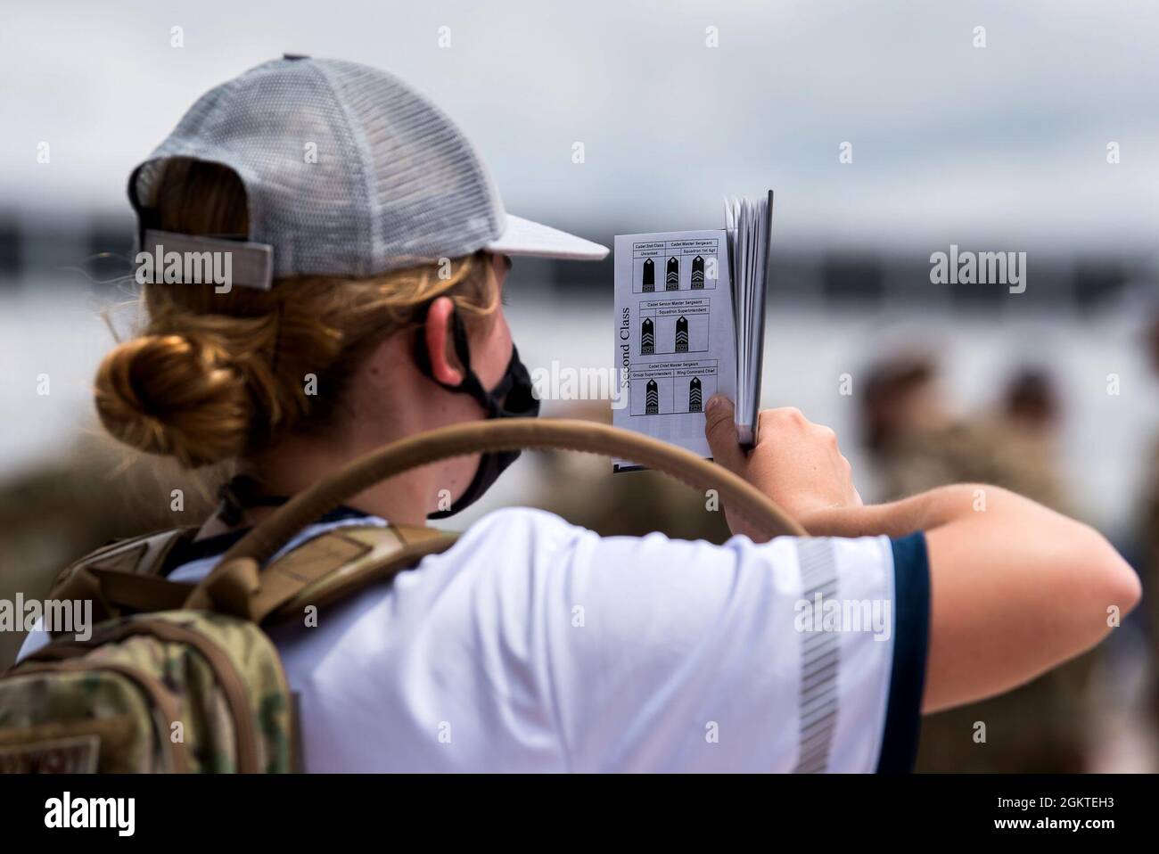 U.S. AIR FORCE ACADEMY, Colo. – Academy basic cadets read Contrails, a ...