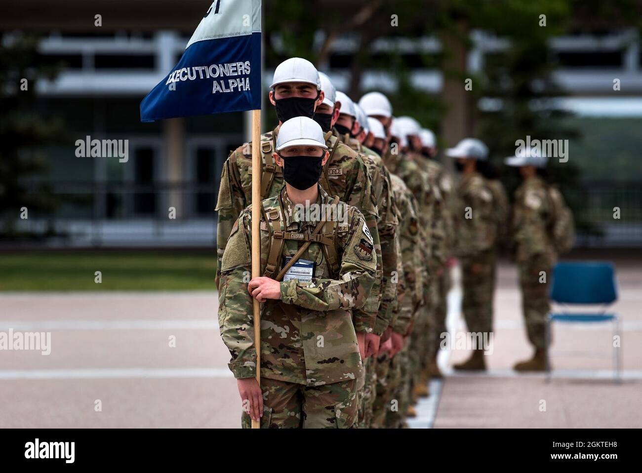 U.S. AIR FORCE ACADEMY, Colo. – Academy basic cadets participate in the ...