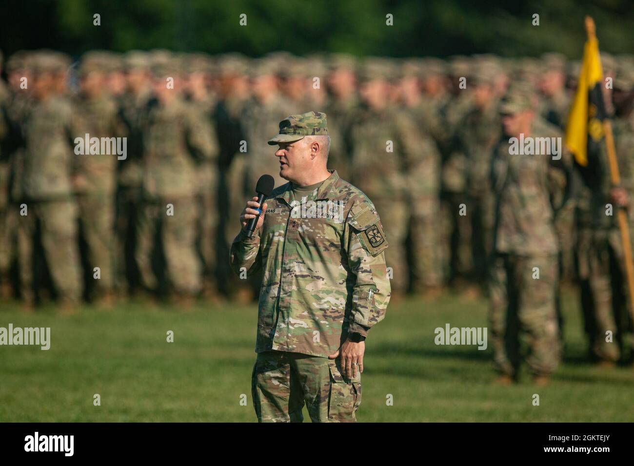 Maj. Gen. John R. Evans, Jr., commanding general of Cadet Command ...