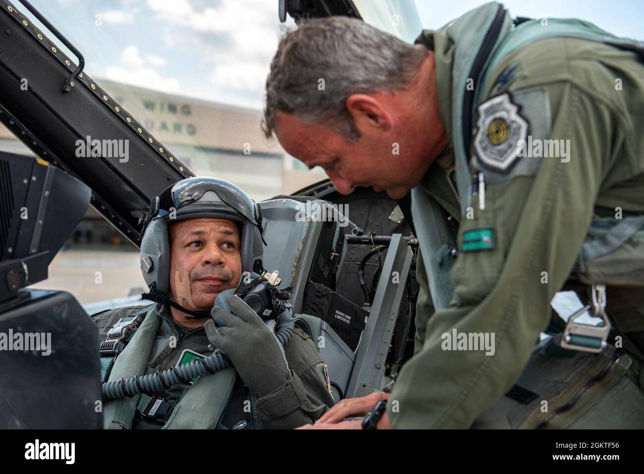 U.S. Air Force Col. Michael DiDio, commander of the Ohio National Guard ...