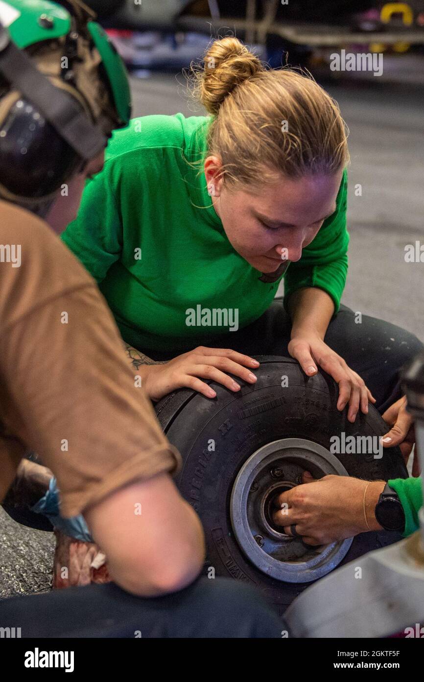 EAST CHINA SEA (June 29, 2021) Aviation Electronics Technician 2nd ...