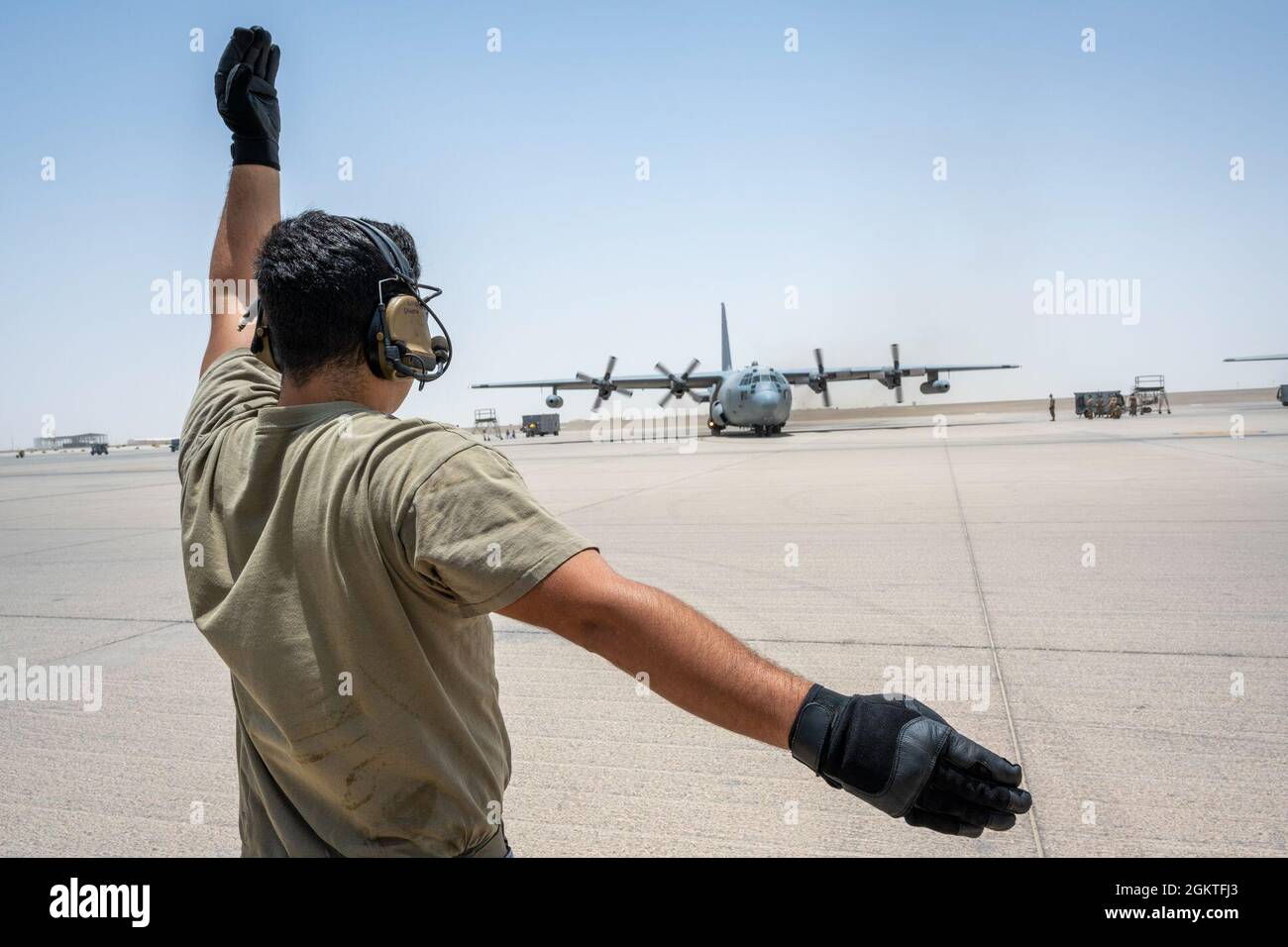 U.S. Air Force Senior Airman Jacob Olivera, 380th Expeditionary ...