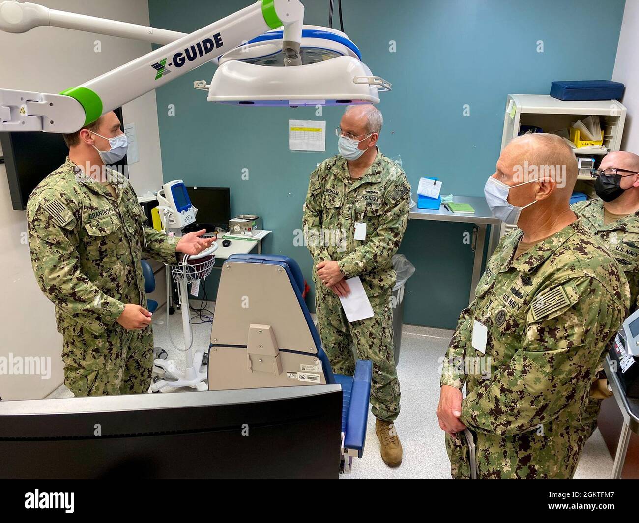 Hospital Corpsman Alexander Grant-Roy, assigned to Naval Medical ...