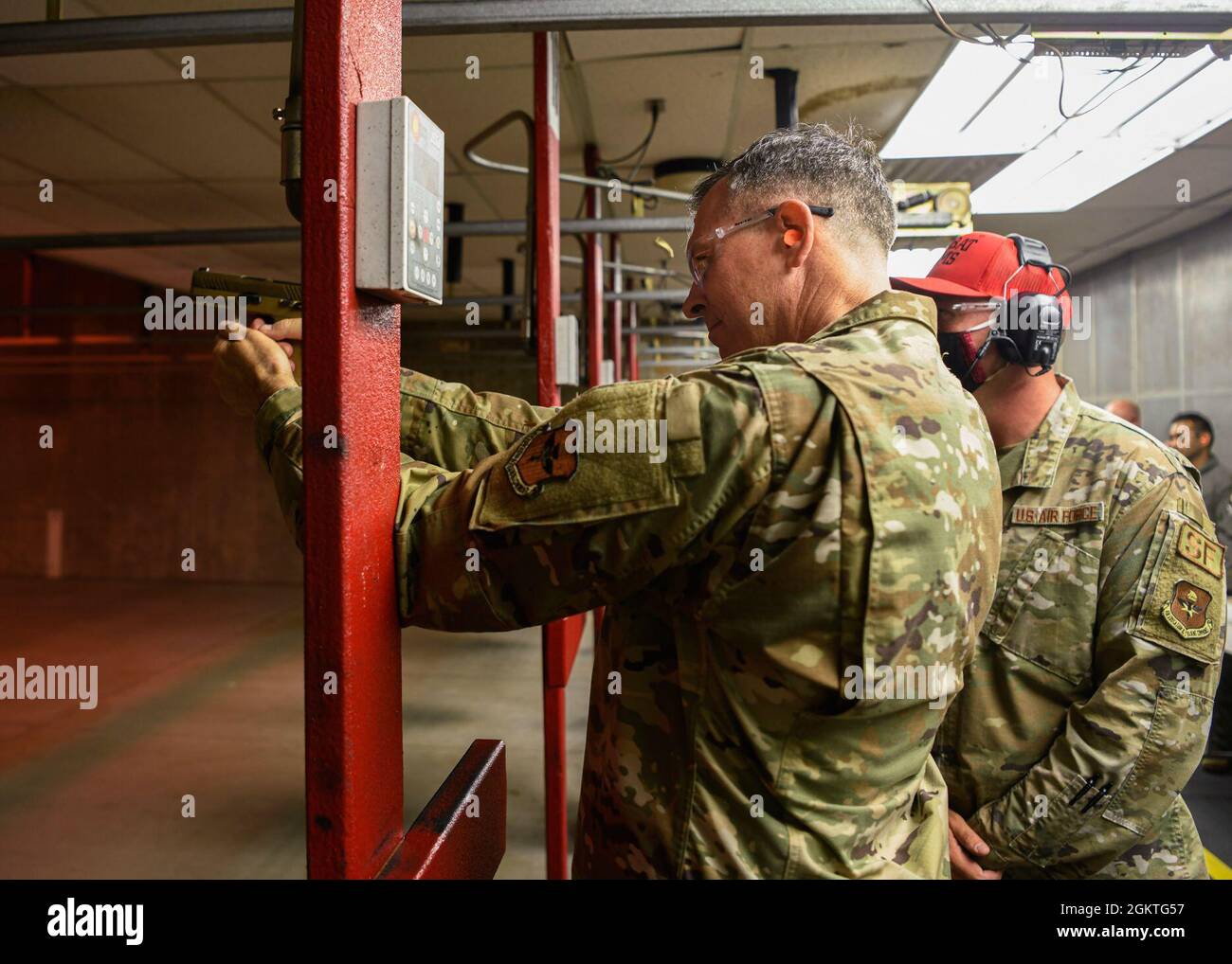 U.S. Air Force Maj. Gen. Craig Wills, 19th Air Force commander, fires ...