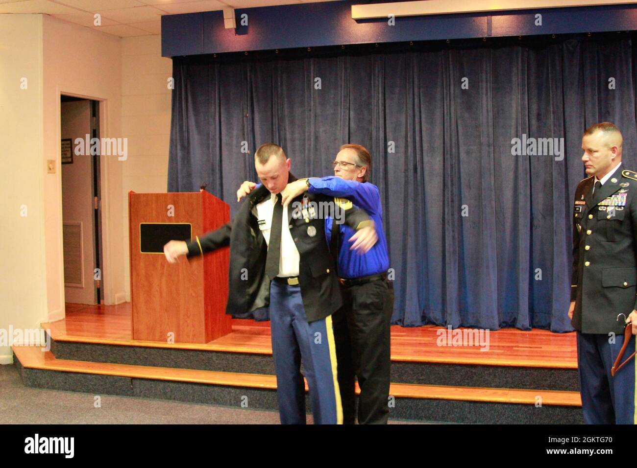 U.S. Army Soldier Andrew Anderson is promoted to sergeant first class ...