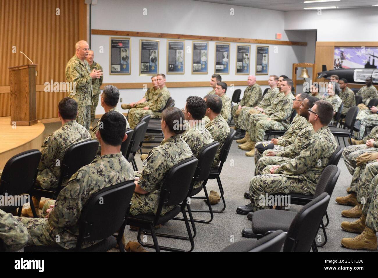 Rear Adm. Bruce Gillingham, Surgeon General of the Navy and Navy ...