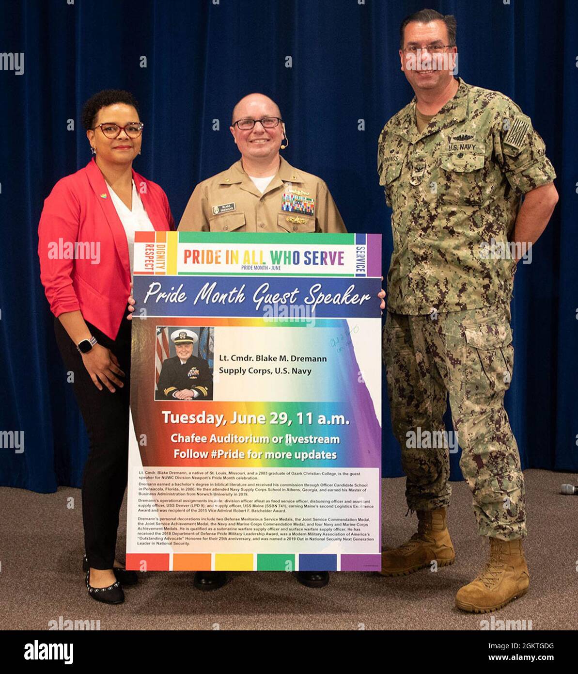 Vima Manfredo (left), Naval Undersea Warfare Center Division Newport’s ...