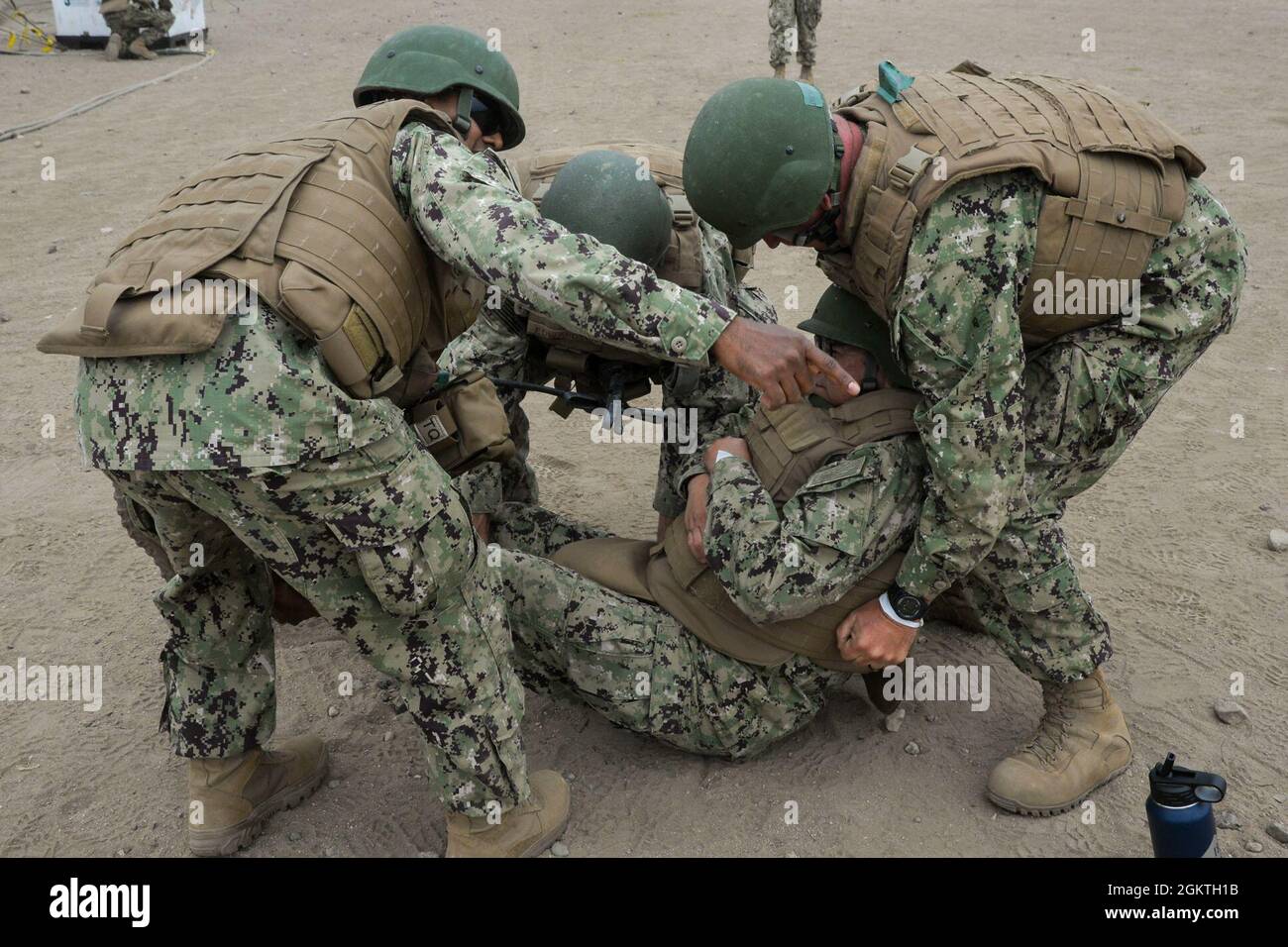 PORT HUENEME, Calif. (June 29, 2021) Seabees, of Naval Mobile ...