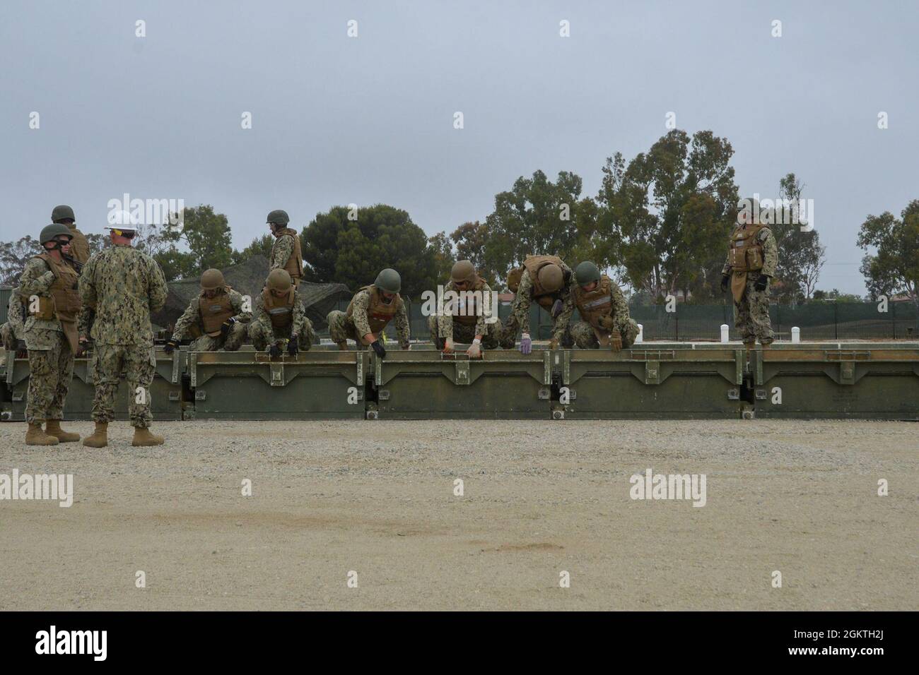 PORT HUENEME, Calif. (June 29, 2021) Seabees, of Naval Mobile ...