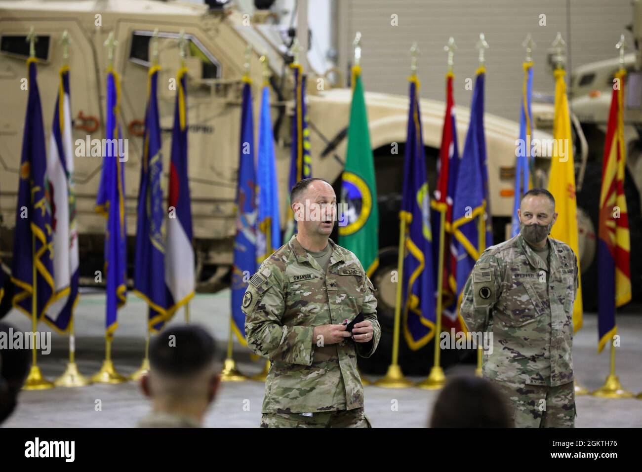 Brig. Gen. Justin Swanson, commanding general, 310th Sustainment ...