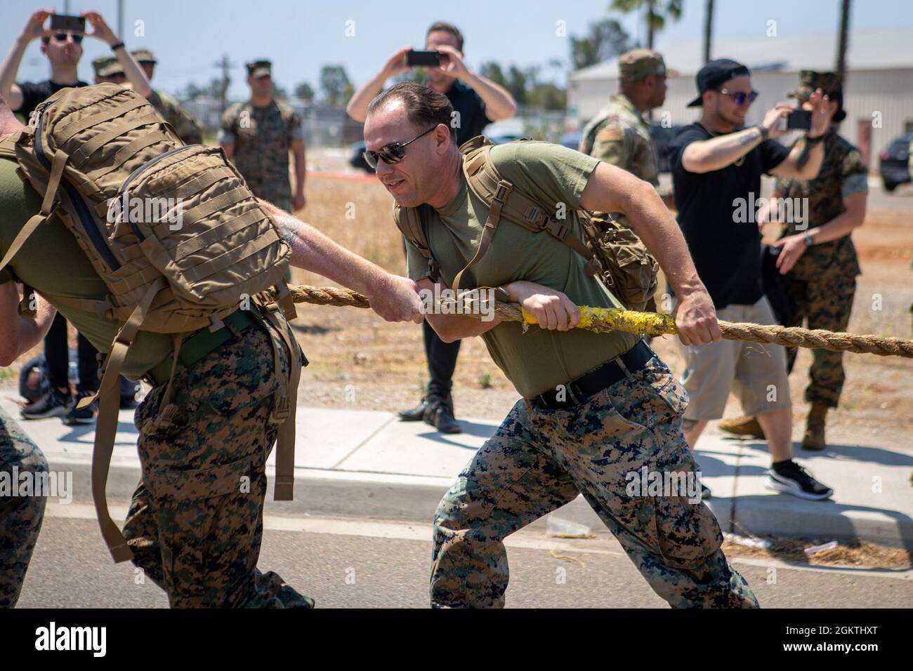 U.S. Marine Corps Master Sgt. Cleve Collier, the station personal ...