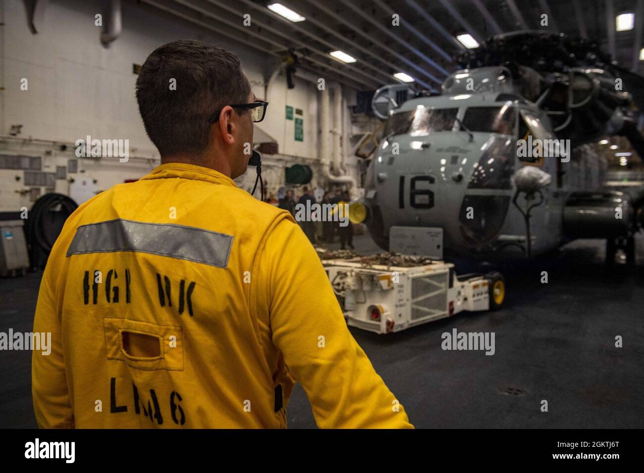 EAST CHINA SEA (June 30, 2021) Aviation Boatswain’s Mate (Handling) 3rd ...