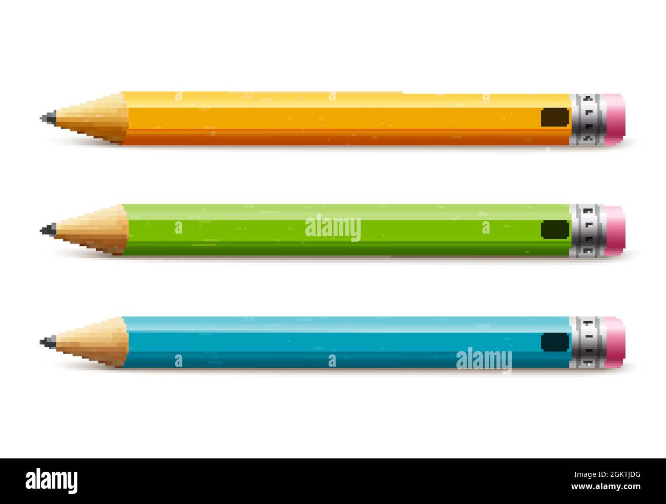 Pencil broken tip Stock Vector Images - Alamy