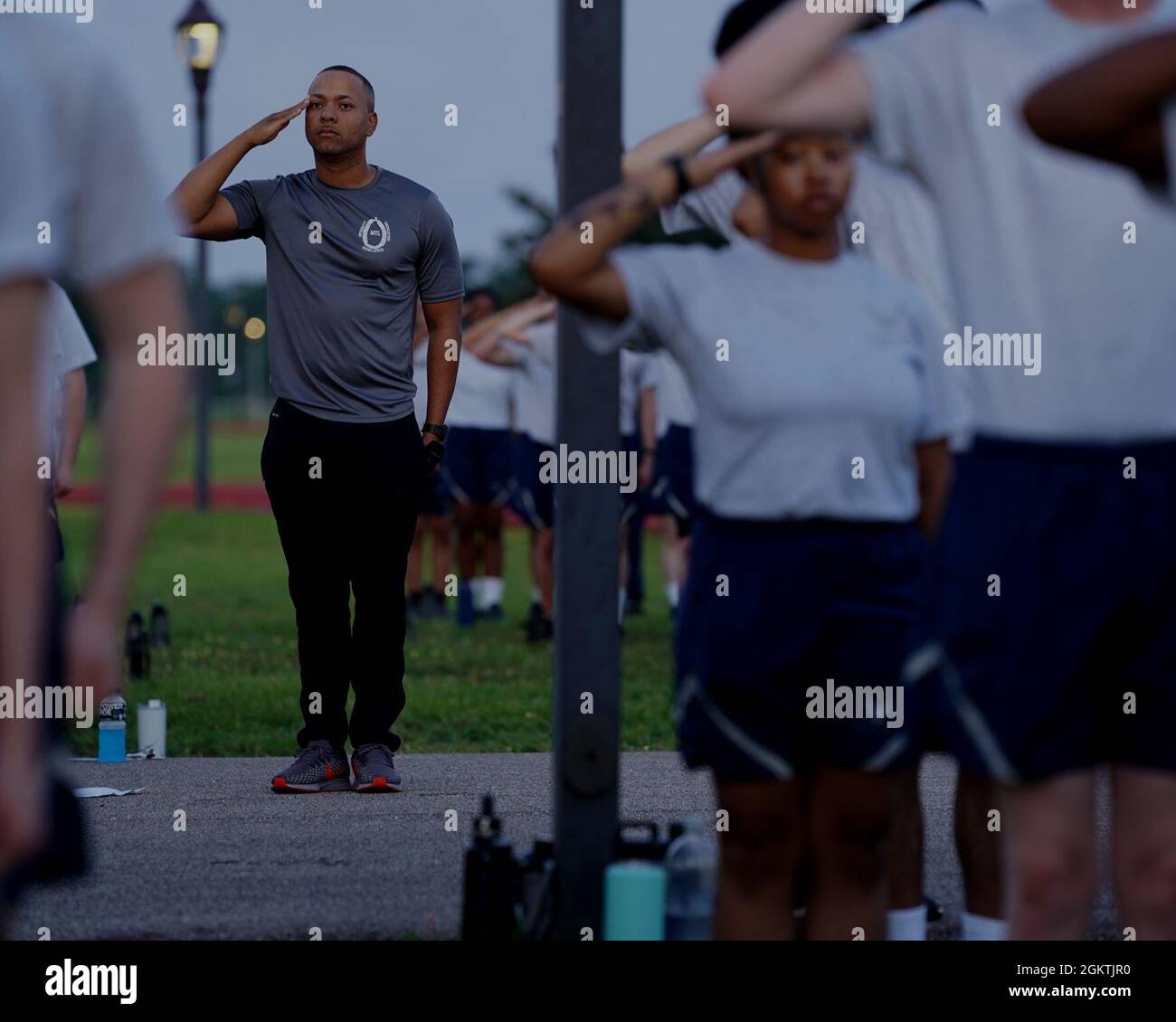 U.S. Air Force Tech. Sgt. Alvin Morris, 336th Training Squadron master ...