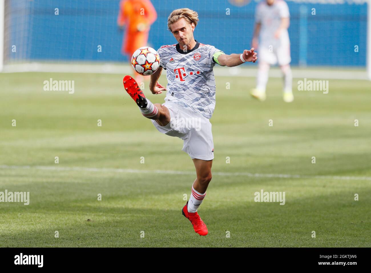 Sant Joan Despi, Spain. 14th Sep, 2021. Luca Denk (Bayern) Football ...