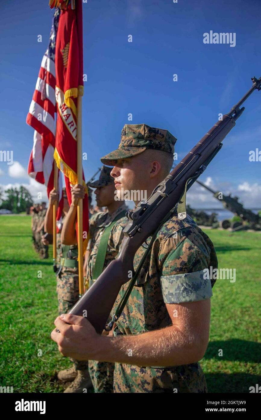 U.S. Marines with the 2d Battalion, 10th Marine Regiment (2/10), 2d ...