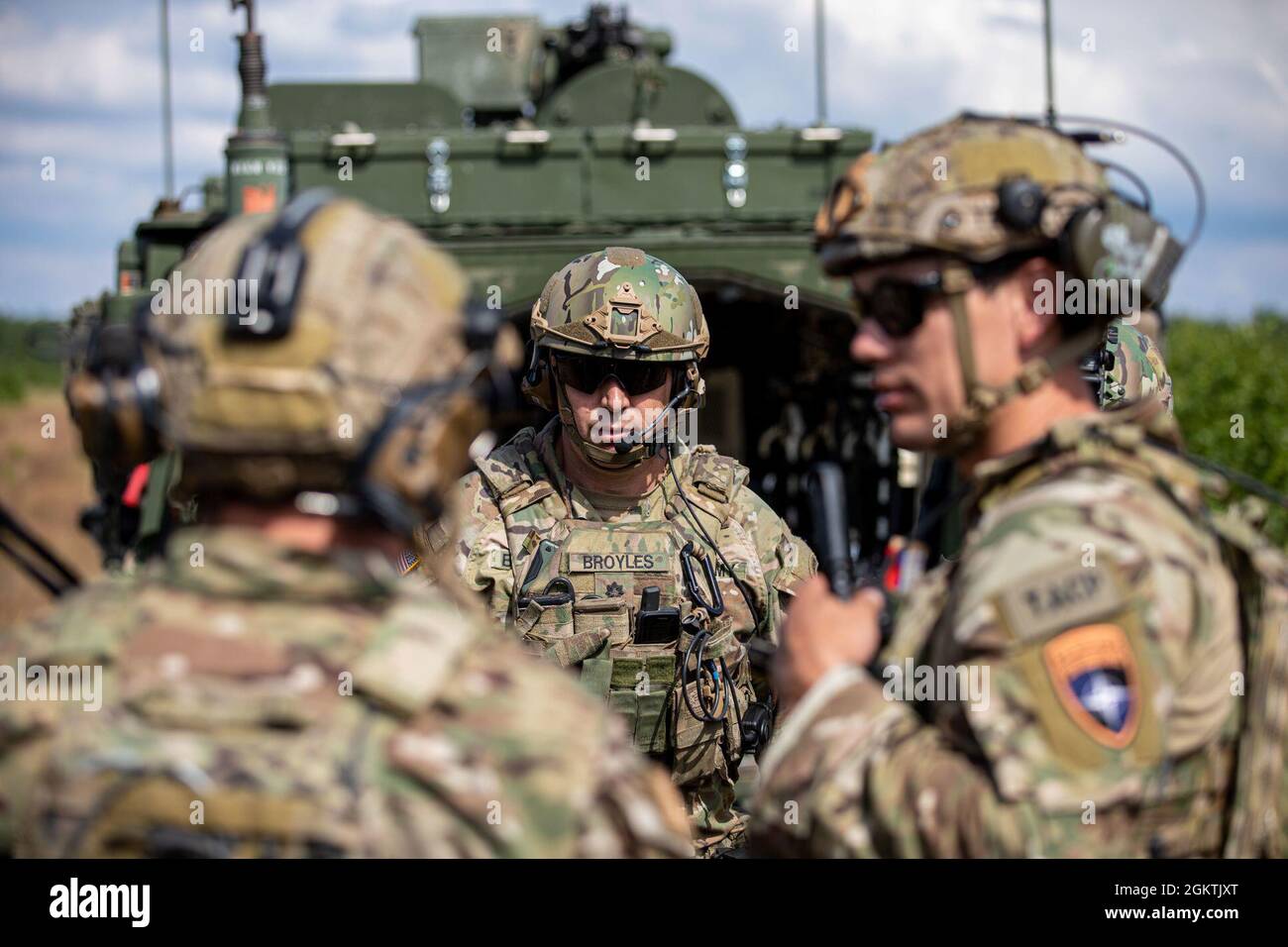 U.S. Army Lt. Col. Craig Broyles, 3rd Battalion, 161st Infantry ...