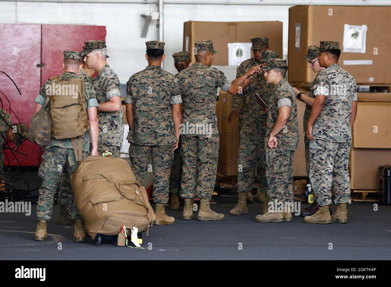 U.S. Marines attached to Marine Fighter Attack Squadron 314, Marine ...