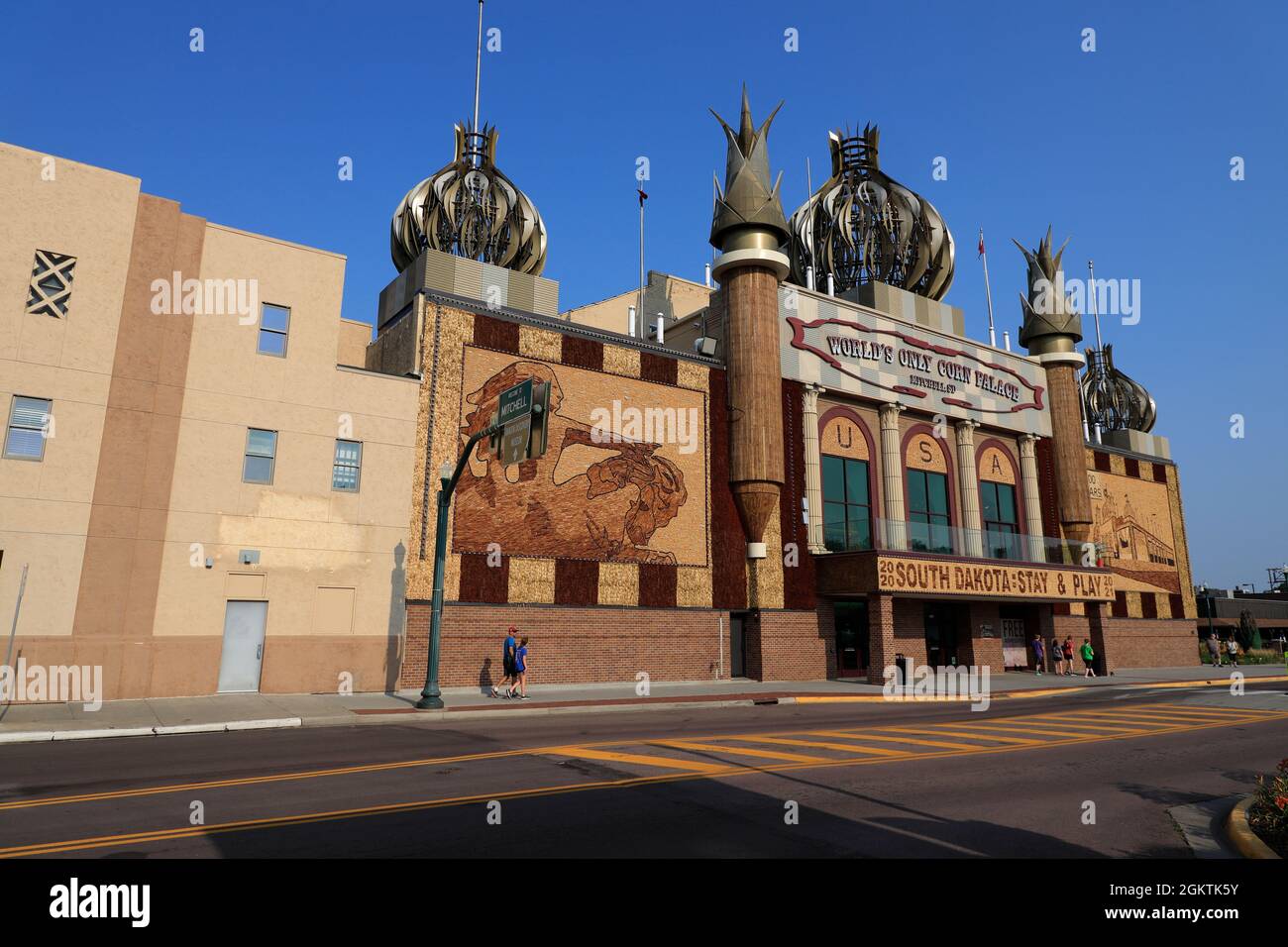 Mitchell Corn Palace aka the world's only corn Palace.Mitchell.South ...