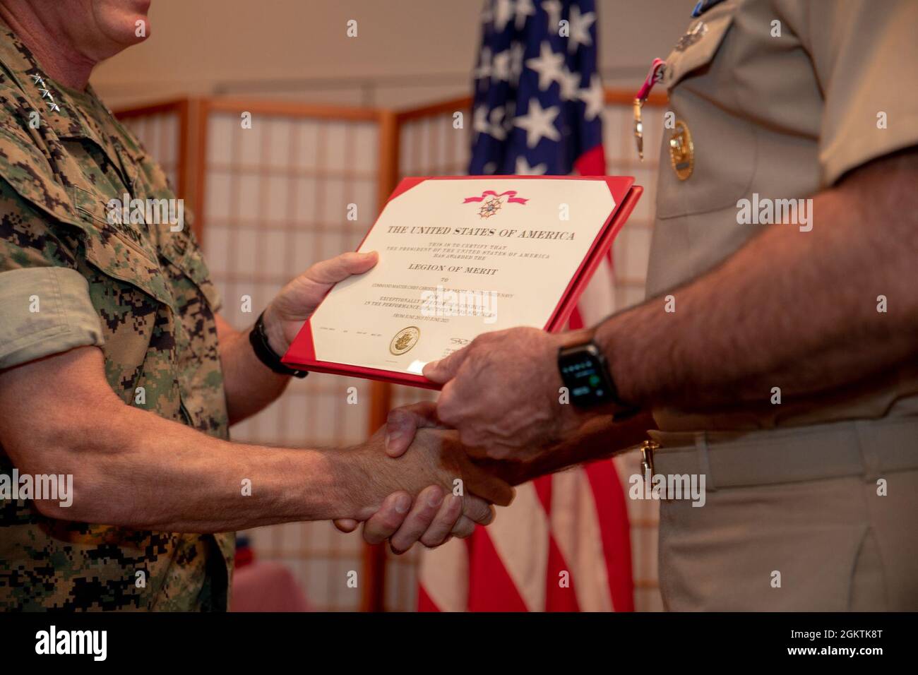 U.S. Marine Lt. Gen. H. Stacy Clardy, III Marine Expeditionary Force ...