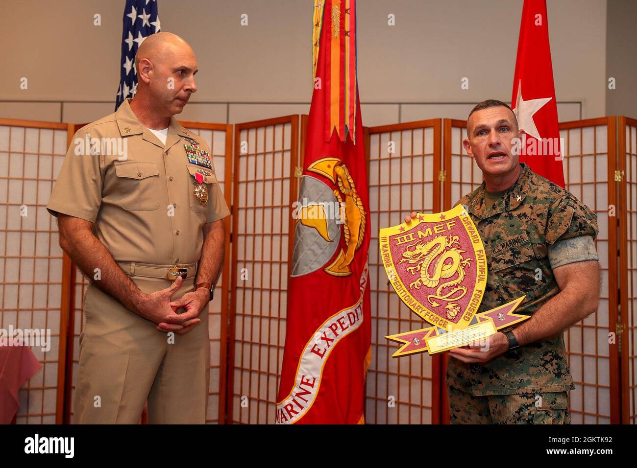 U.S. Marine Corps Col. Ralph Rizzo, Jr. III Marine Expeditionary Force ...