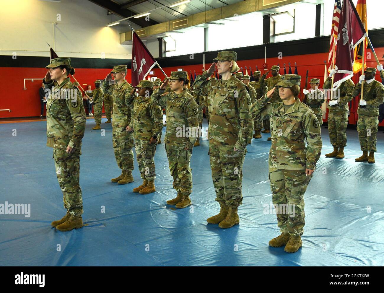 U.S. Army Lt. Col. Renee L. Howell, commander of troops, Public Health ...