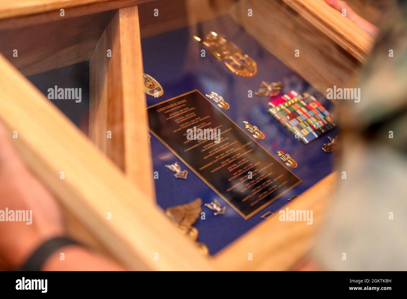 U.S. Navy Command Master Chief Petty Officer, Christopher W. Moore, III ...