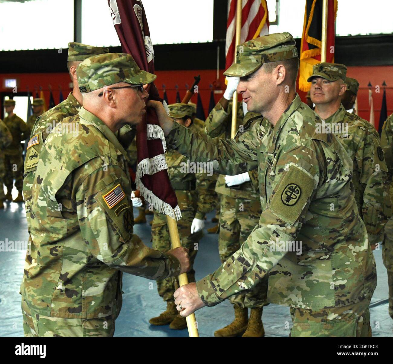 U.S. Army Col. Brian C. Spangler, Public Health Command Europe outgoing ...