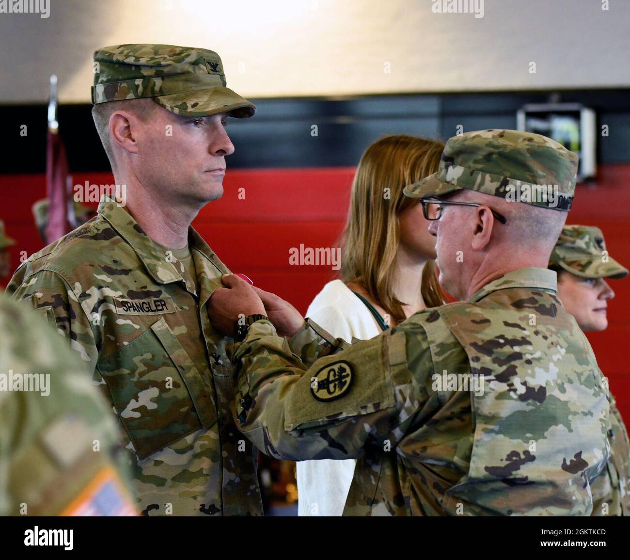 U.S. Army Brig. Gen. Mark W. Thompson, commanding general, Regional ...