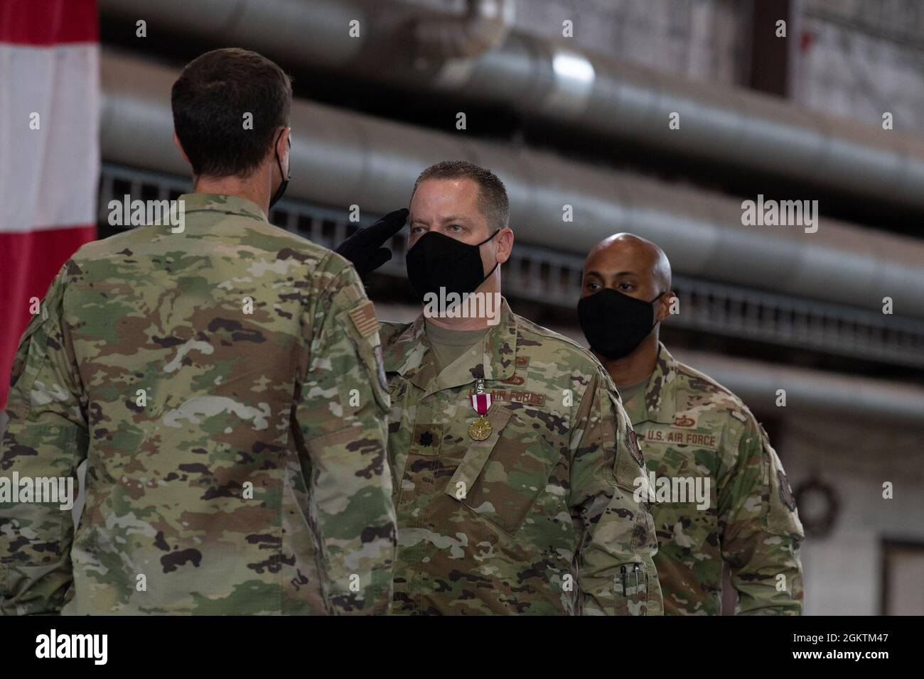 U.S. Air Force Lt. Col. Shawn Schulz, outgoing 52nd Comptroller ...