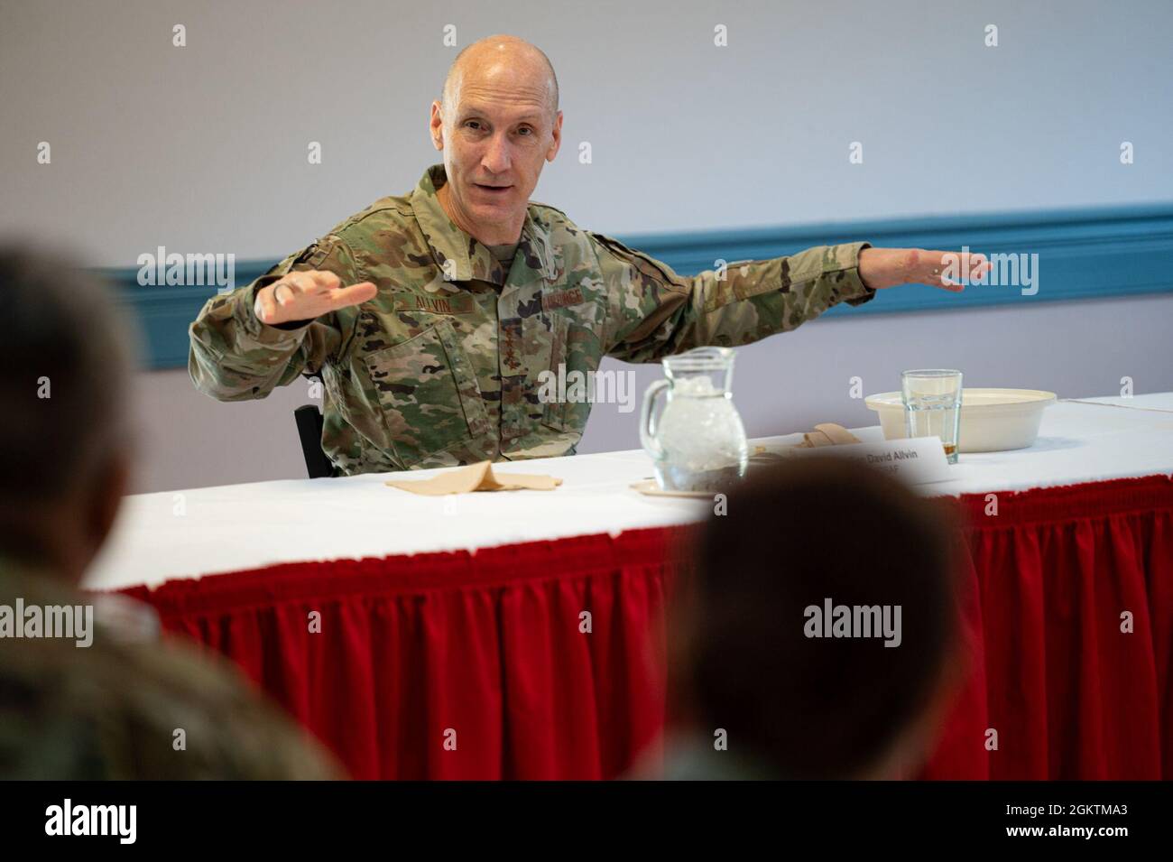 Vice Chief of Staff of the Air Force, Gen. David Allvin, addresses Air ...
