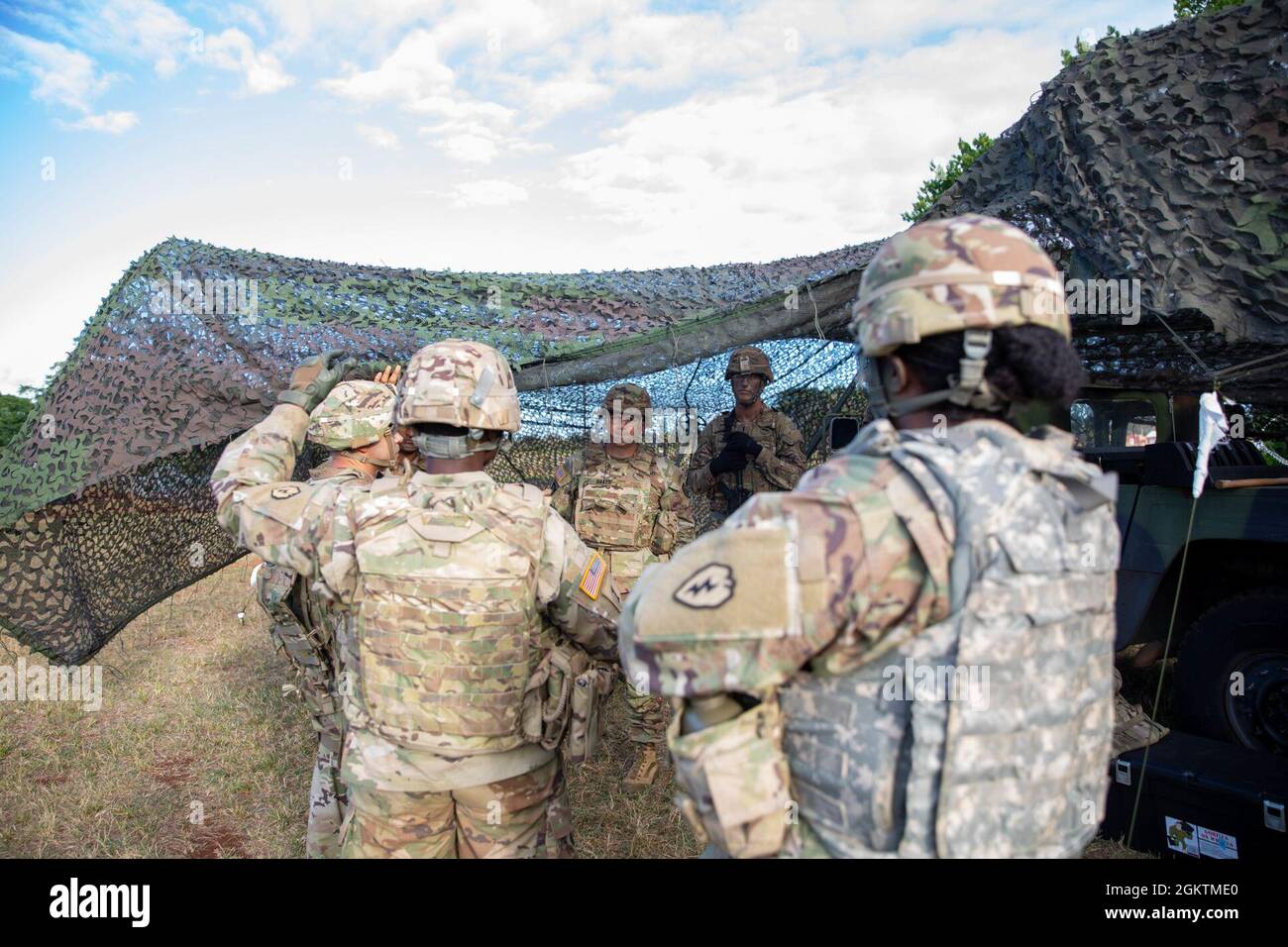 Col. Phillip Baker, the Deputy Commanding General for Sustainment for ...