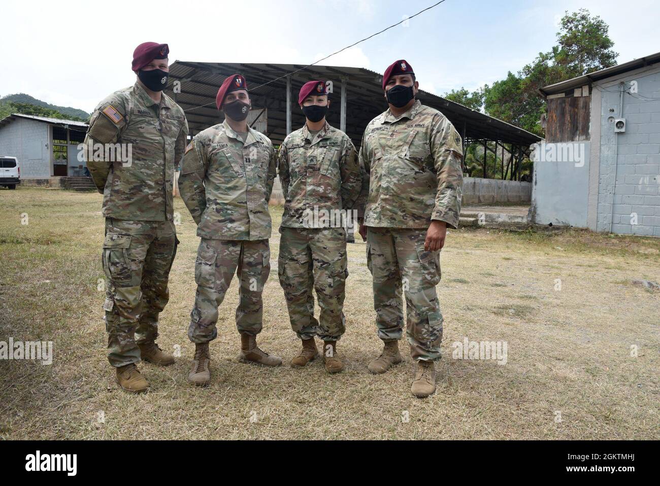 U.S. Army Capt. Robert Femia, team chief, U.S. Army Sgt. Timothy Warren ...