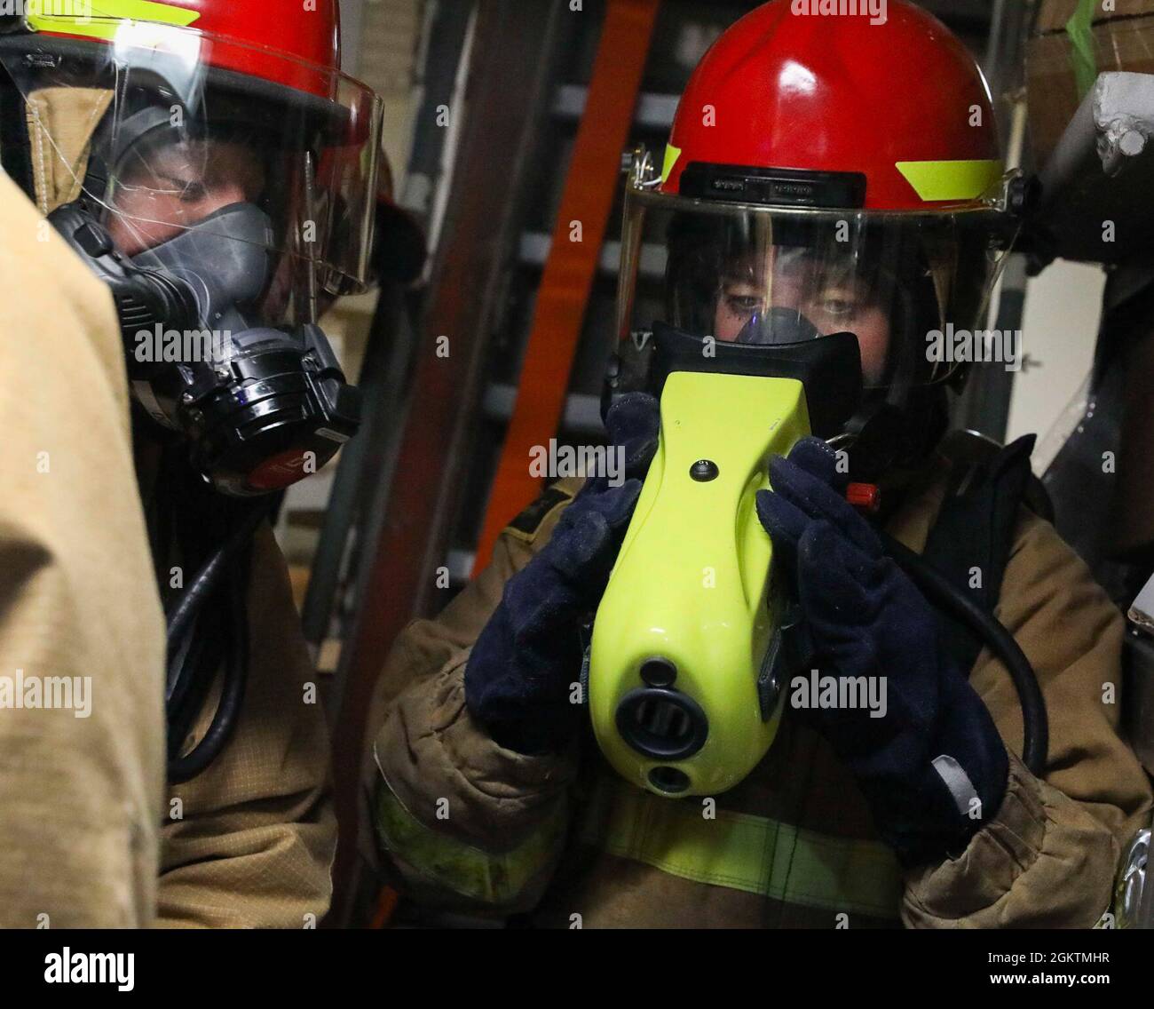 Hull Maintenance Technician Fireman Apprentice Cheyenne Brown, from ...