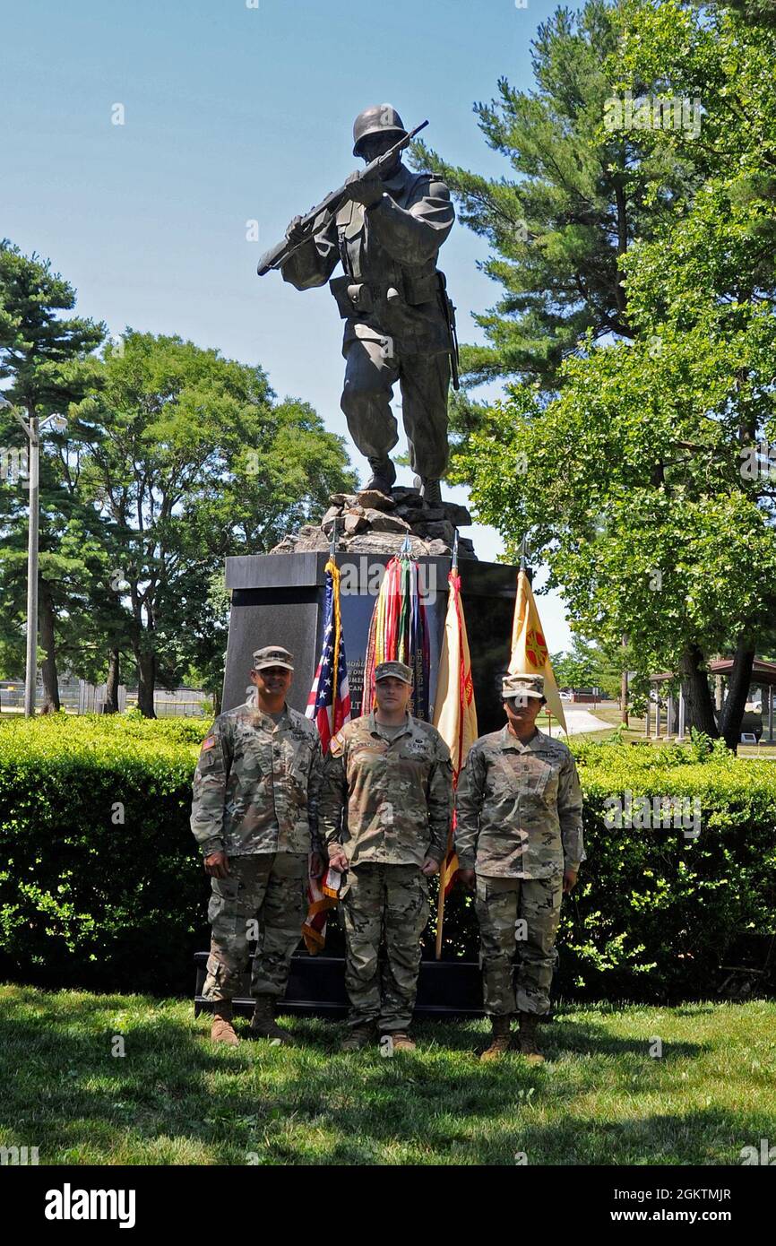 Fort Dix Infantry Park July 2021 Change of Responsibility Stock Photo ...