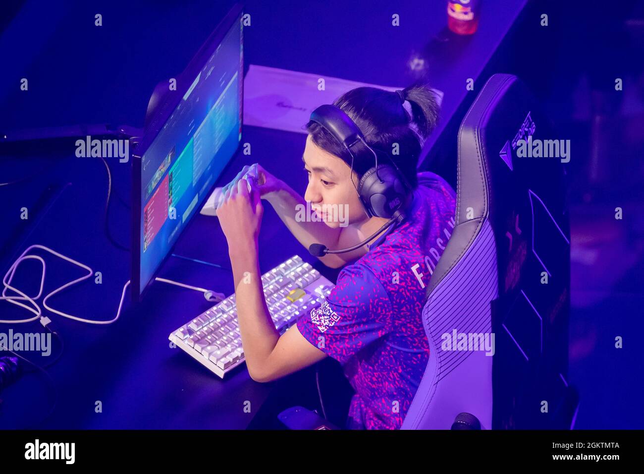 Berlin, Germany. 15th Sep, 2021. Jason "f0rsakeN" Susanto of Team Paper ...