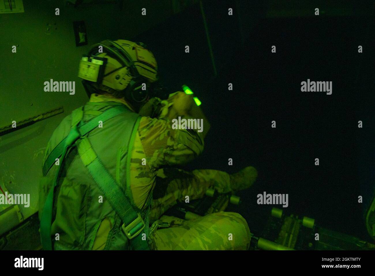 U.S. Air Force Tech. Sgt. Christopher Hancock, a combat aviation ...