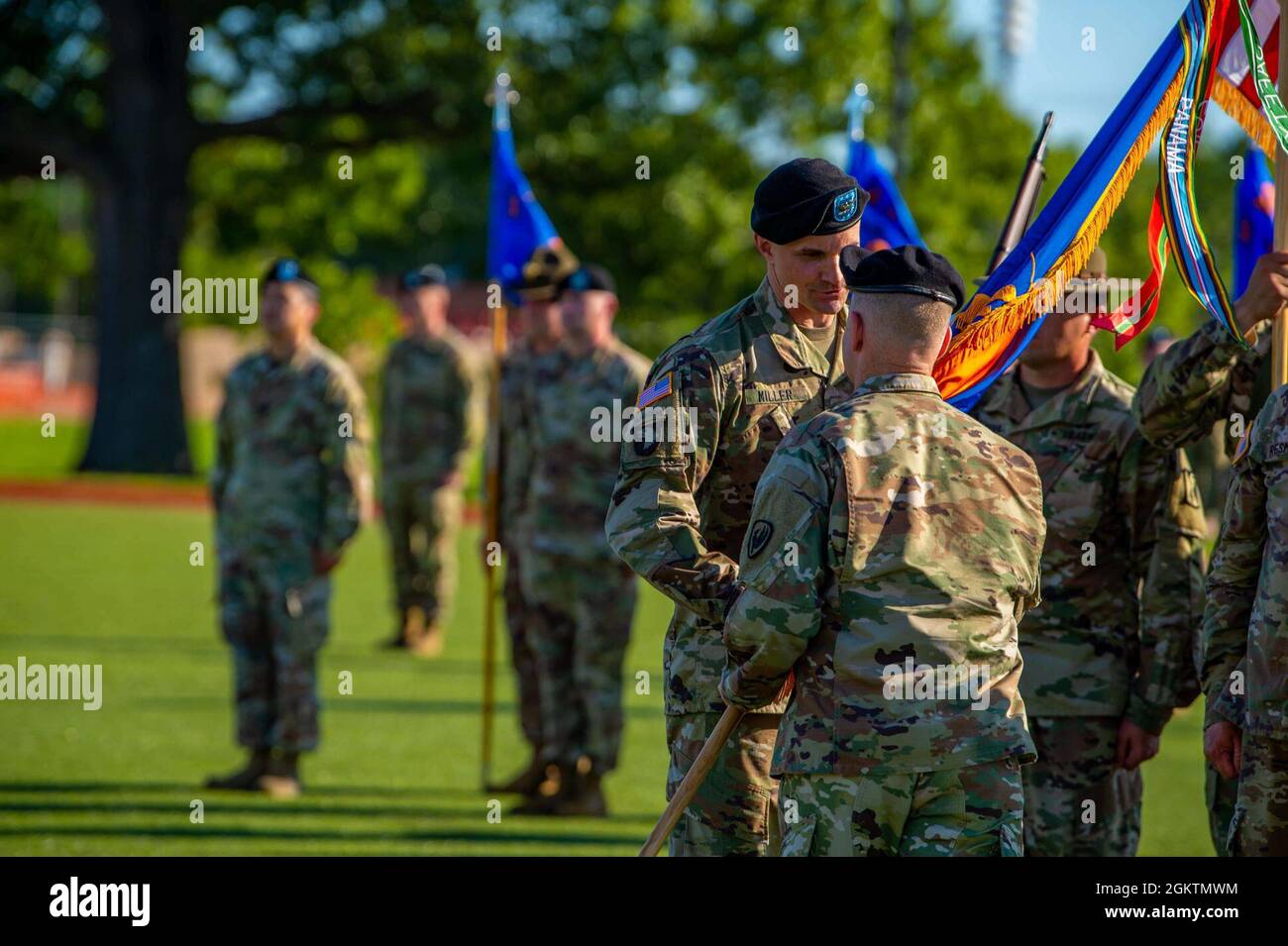 U.S. Army Col. Mark Miller assumes command of the 128th Aviation ...