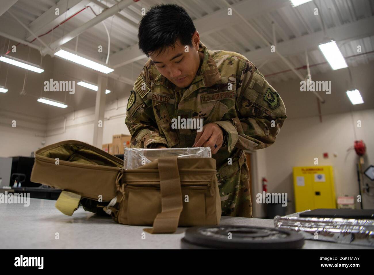 U.S. Air Force Capt. Evan Shawler, a special operations forces medical ...