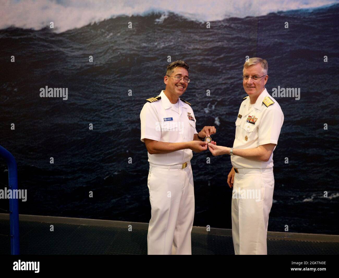 Rear Adm. Tim Weber, director of the Navy's Medical Service Corps (MSC ...