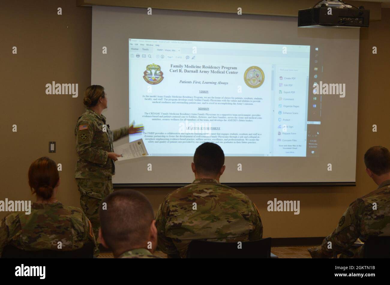 Fort Hood, Texas – Lt. Col. Megan Raleigh, physician, Carl R. Darnall ...