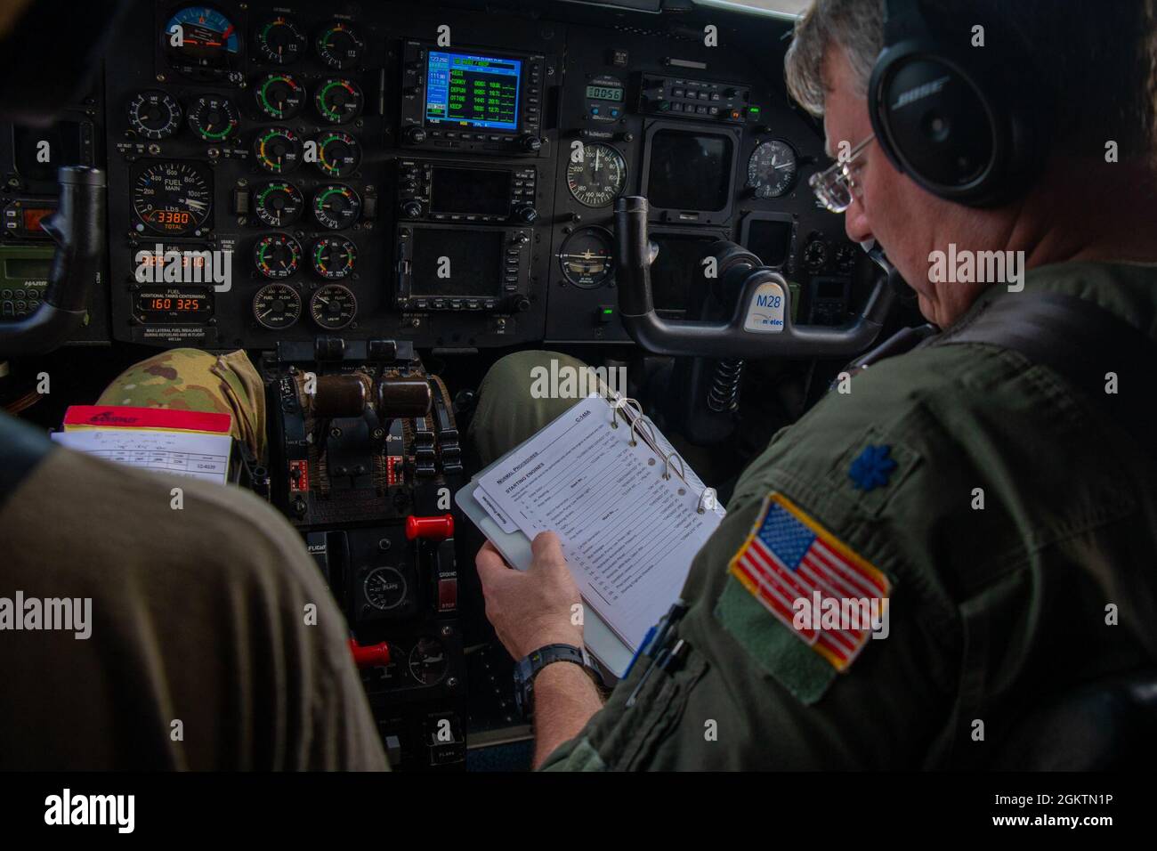 U.S. Air Force Lt. Col. Michael Pakiz, a pilot with the 711th Special ...