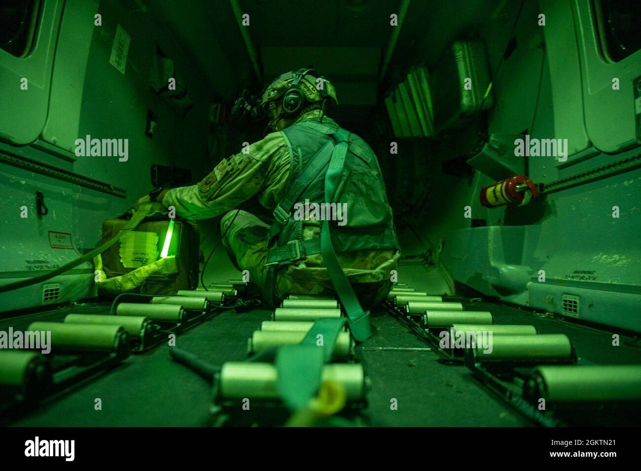 U.S. Air Force Tech. Sgt. Christopher Hancock, a combat aviation ...