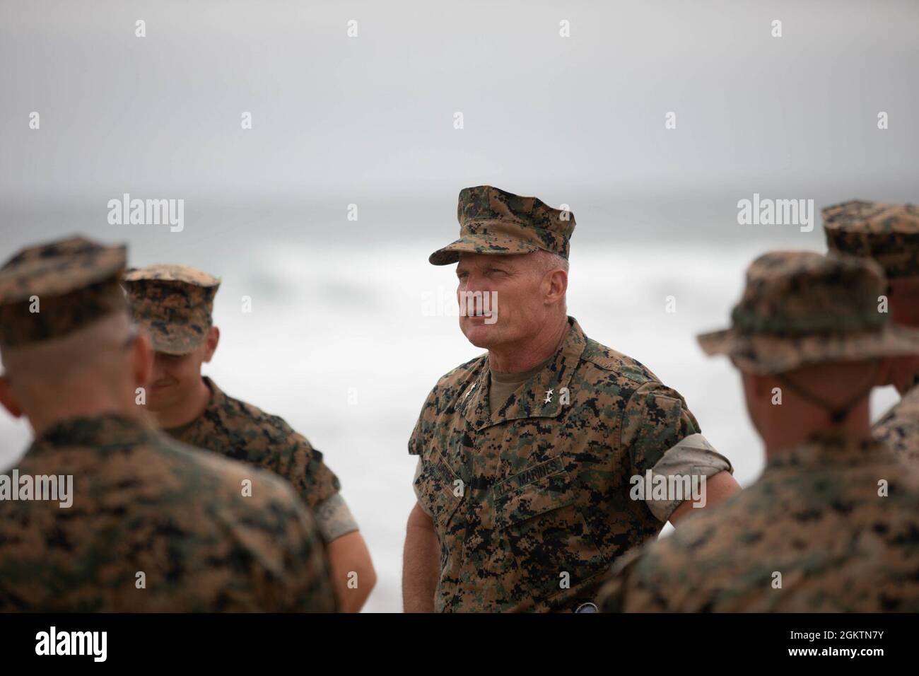 U.S. Marine Corps Maj. Gen. Roger B. Turner Jr., the commanding general ...