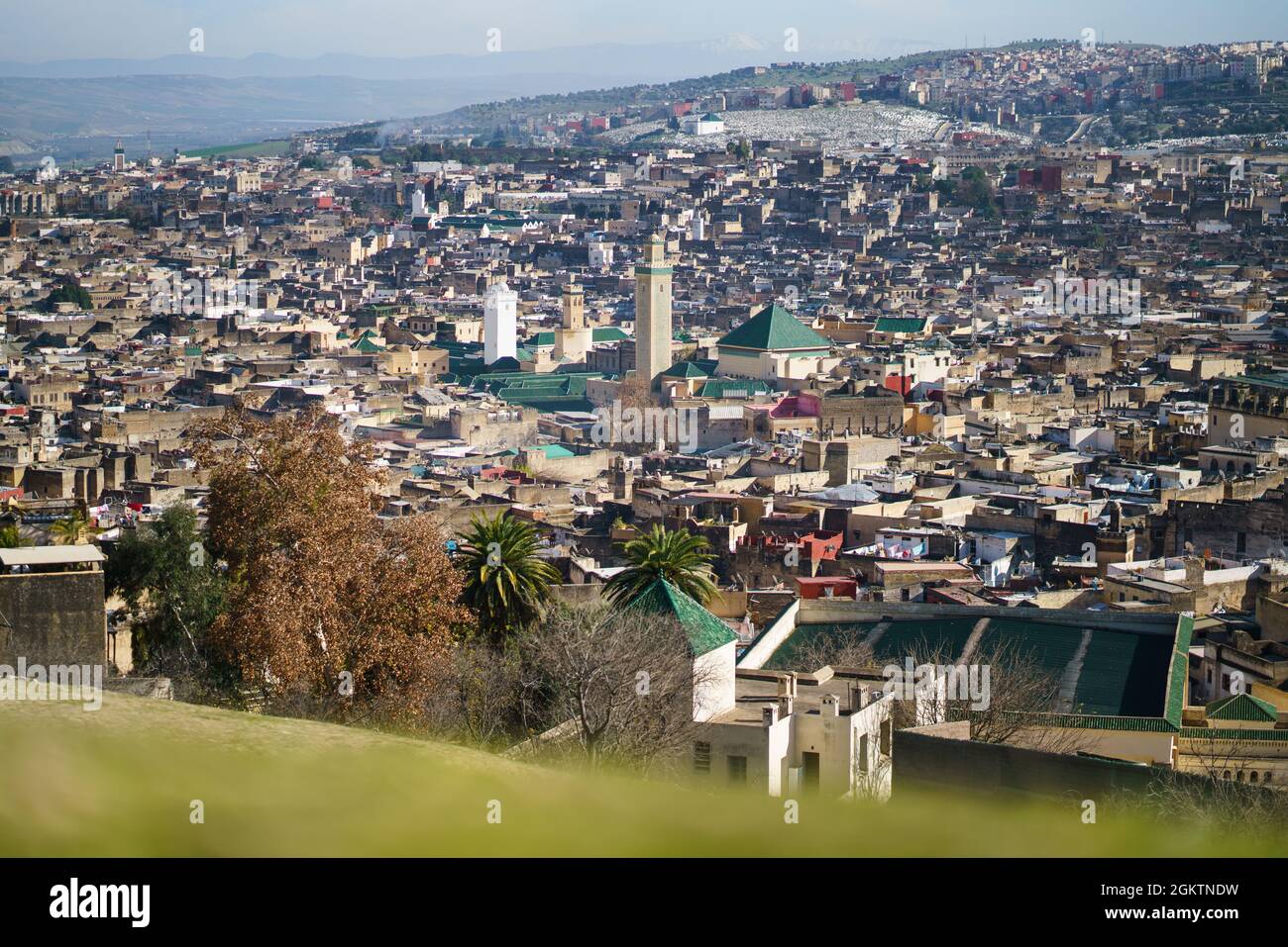 General view of the Fez, Morocco, Africa Stock Photo - Alamy
