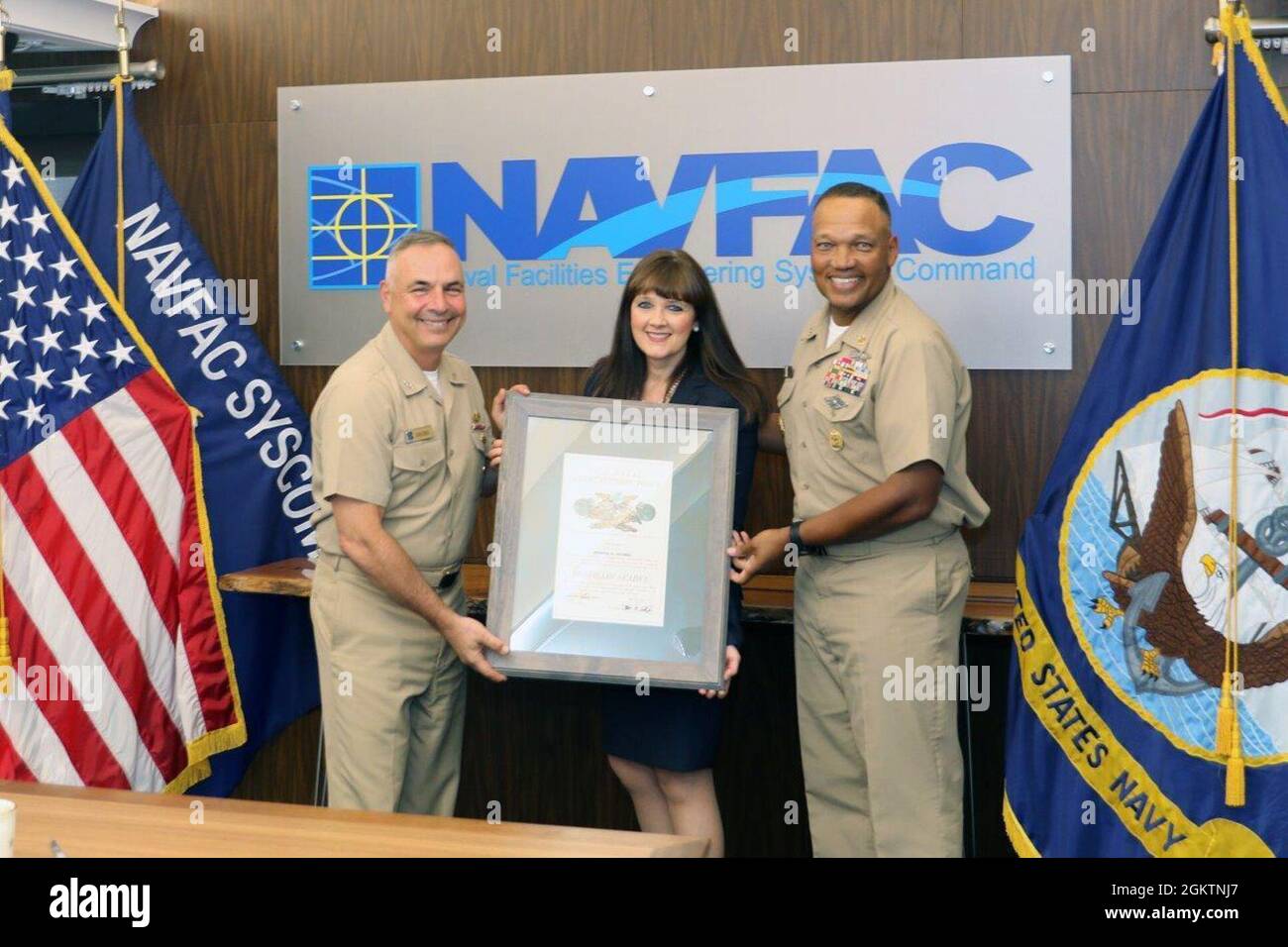 Rear Adm. John Korka, NAVFAC commander and Navy chief of Civil ...